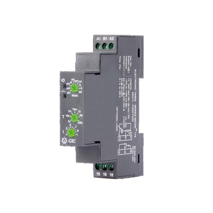 Buy GIC Electronic Timer Series Micon 175 12-240 VAC/DC, Multi Function ...