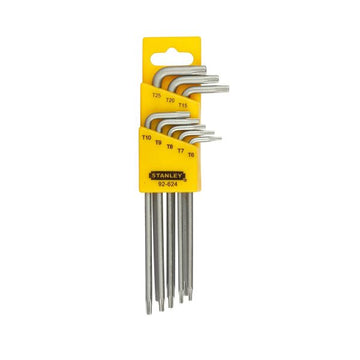 Buy Stanley 92-624 8Pc Long L-Type Tamper Proof Torx Hex Key Online ...