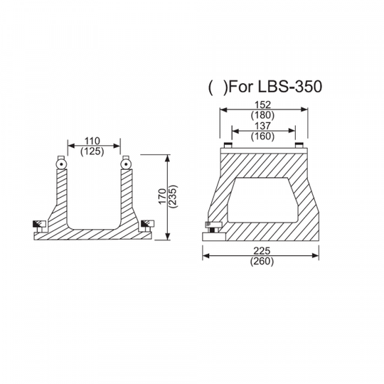 Buy Vertex Level Balancing Stand LBS-350 Online - Technocart