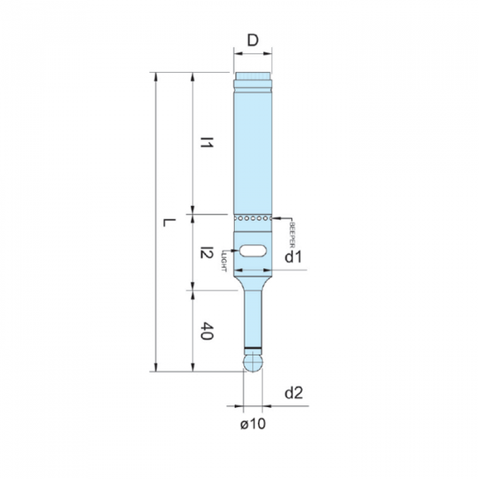 Buy Vertex Edge Finder Touch Point Sensor With Beeper Optical Type ...